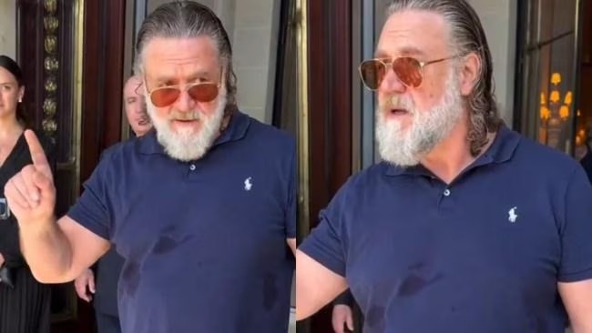 Ο Ράσελ Κρόου ξέσπασε σε θαυμαστές στο Παρίσι – «Μείνε εκεί που είσαι ...